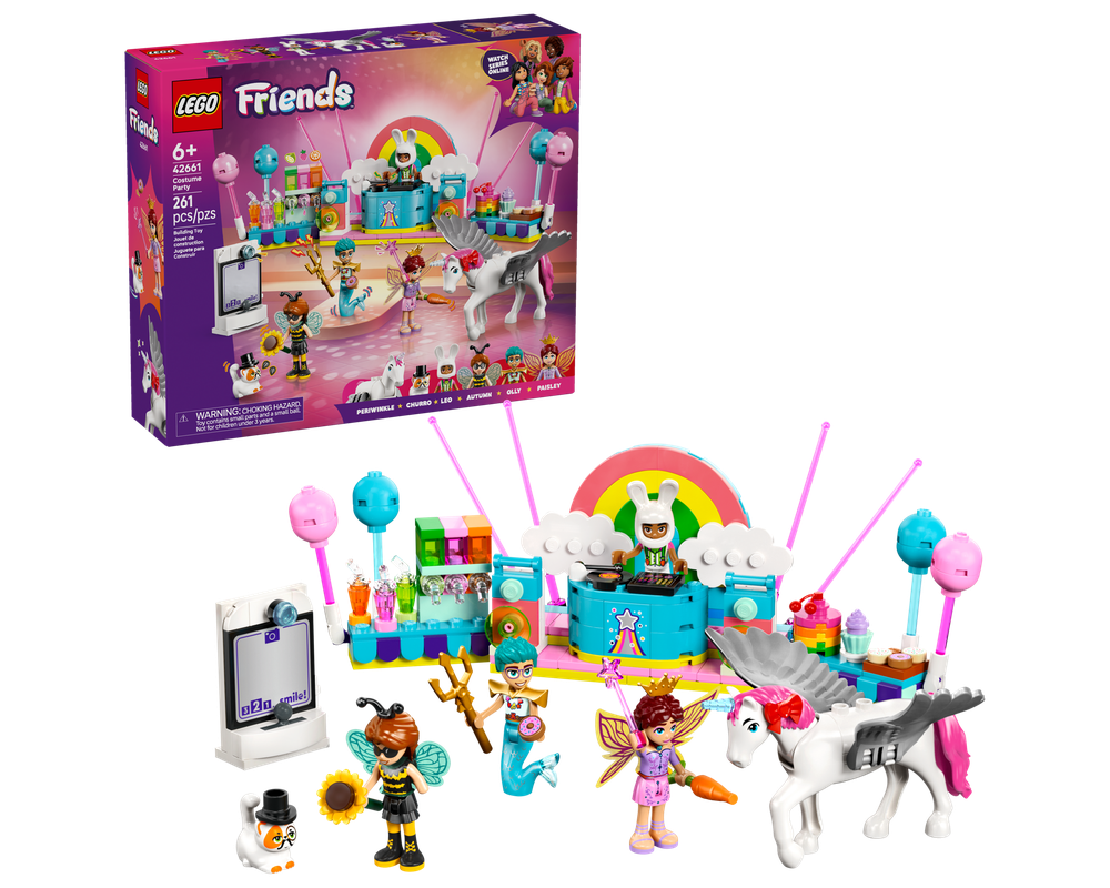 LEGO Set 42661-1 Costume Party with Unicorn & Fairy (2025 Friends ...
