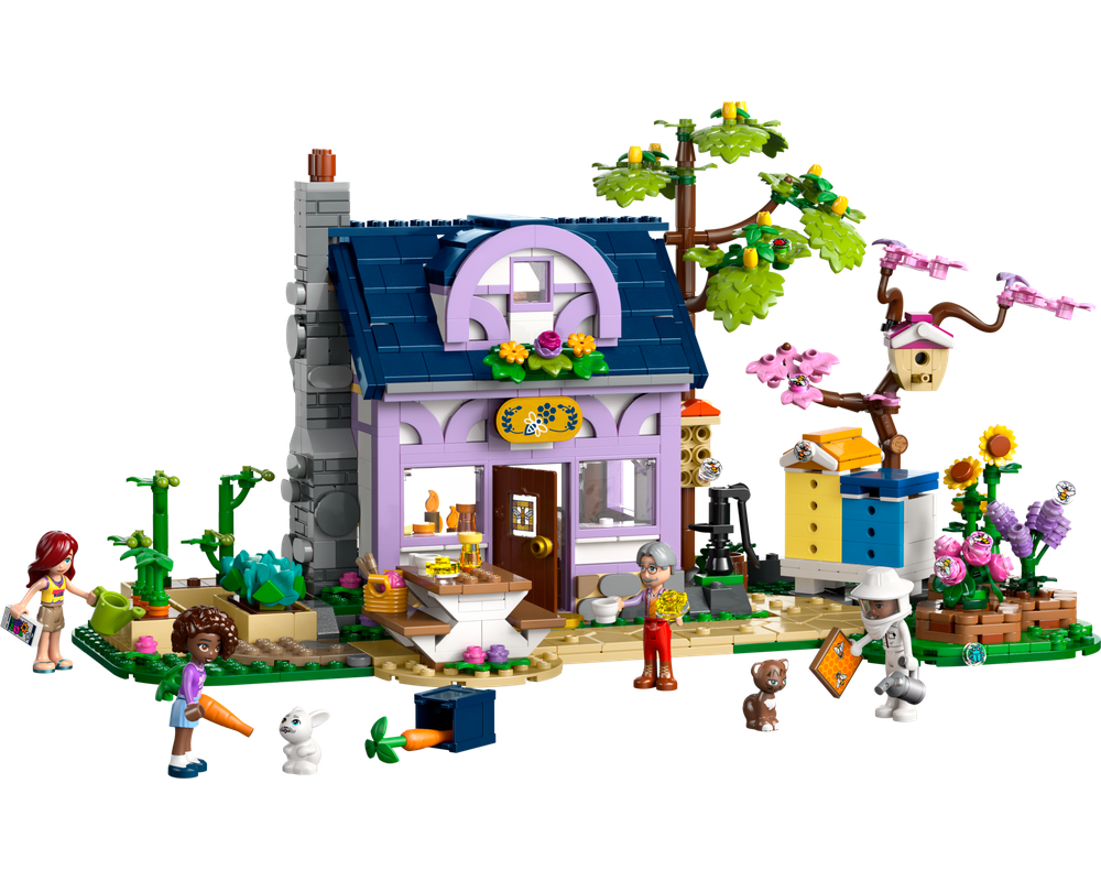 LEGO Set 42669-1 Beekeepers' House and Flower Garden (2025 Friends ...