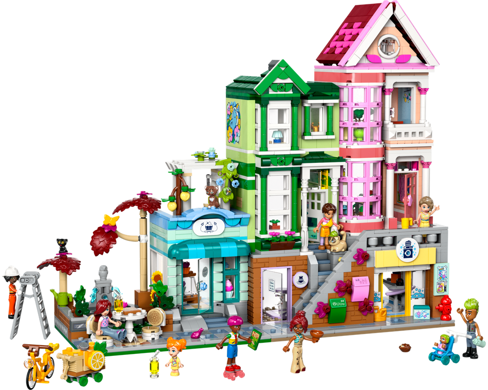 LEGO Set 42670-1 Heartlake City Apartments and Stores (2025 Friends ...