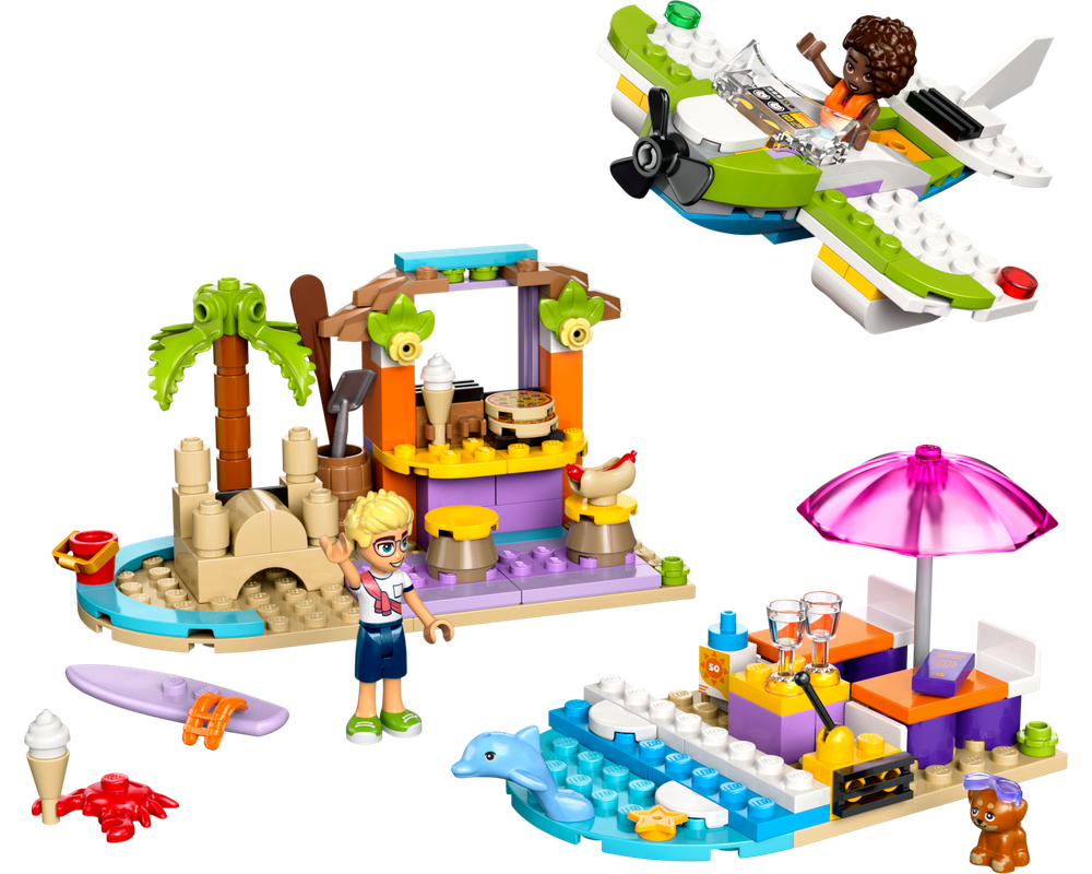 LEGO Set 42672-1 Creative Beach and Travel Suitcase (2025 Friends ...