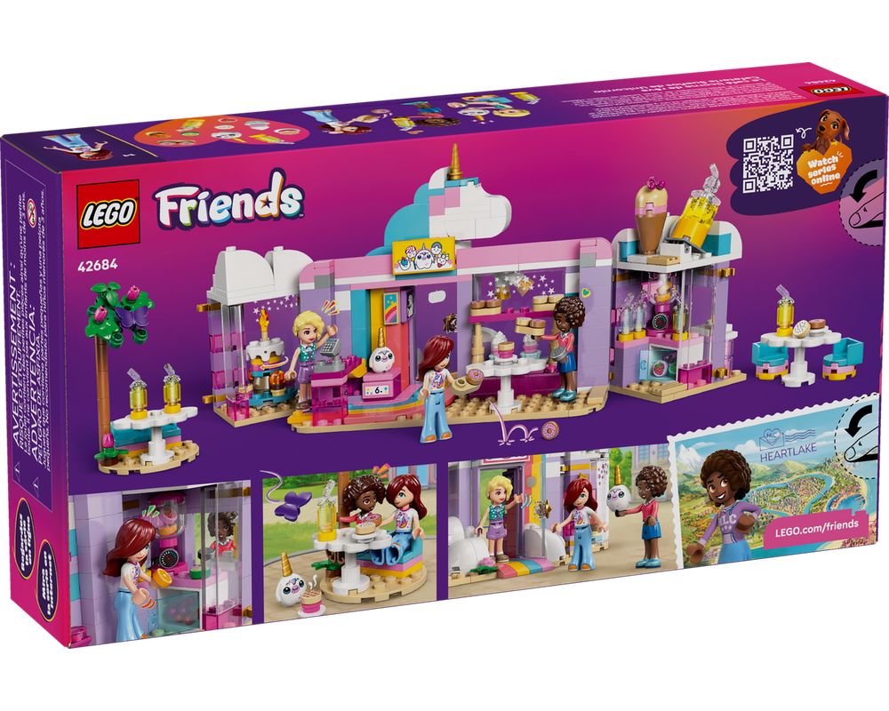 LEGO Set 42684-1 Unicorn Dream Café (2026 Friends) | Rebrickable ...