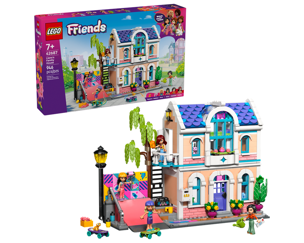 LEGO Set 42687-1 Liann's Family House (2026 Friends) | Rebrickable ...