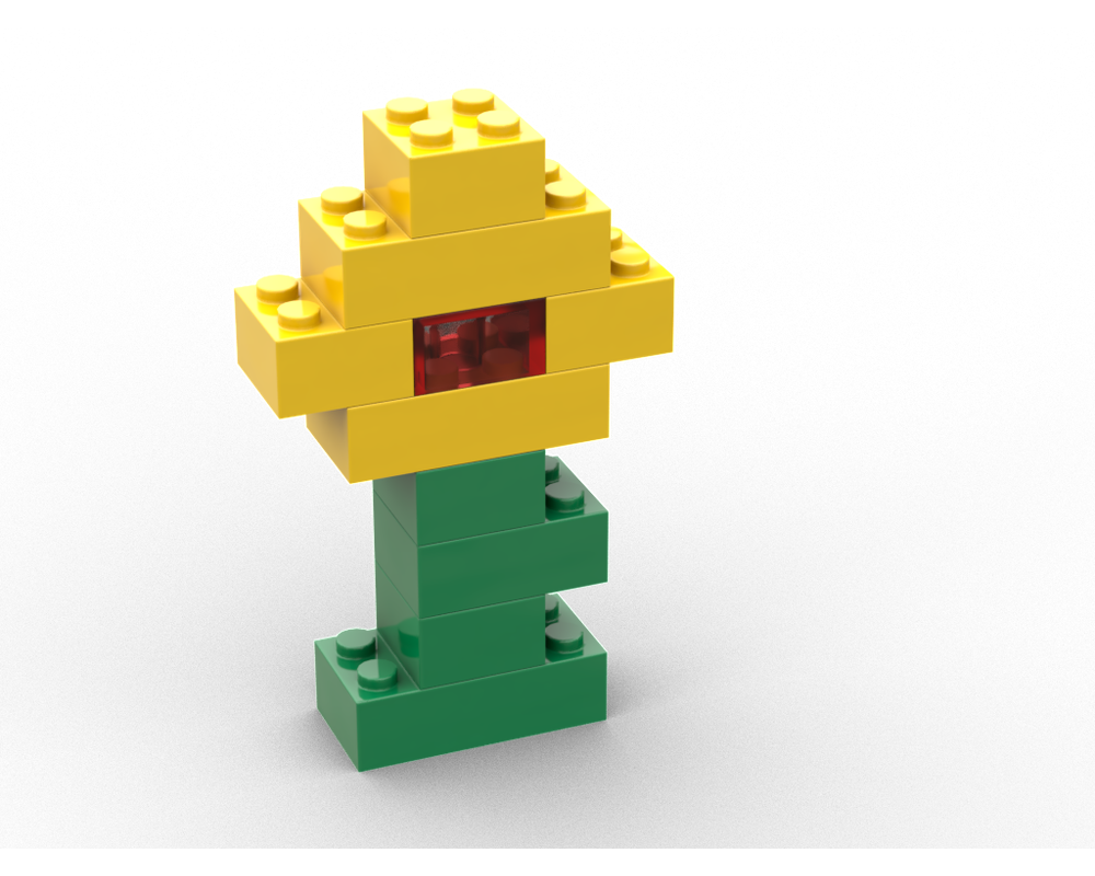 LEGO Set 4278-1-b17 Flower (2003 Creator) | Rebrickable - Build with LEGO