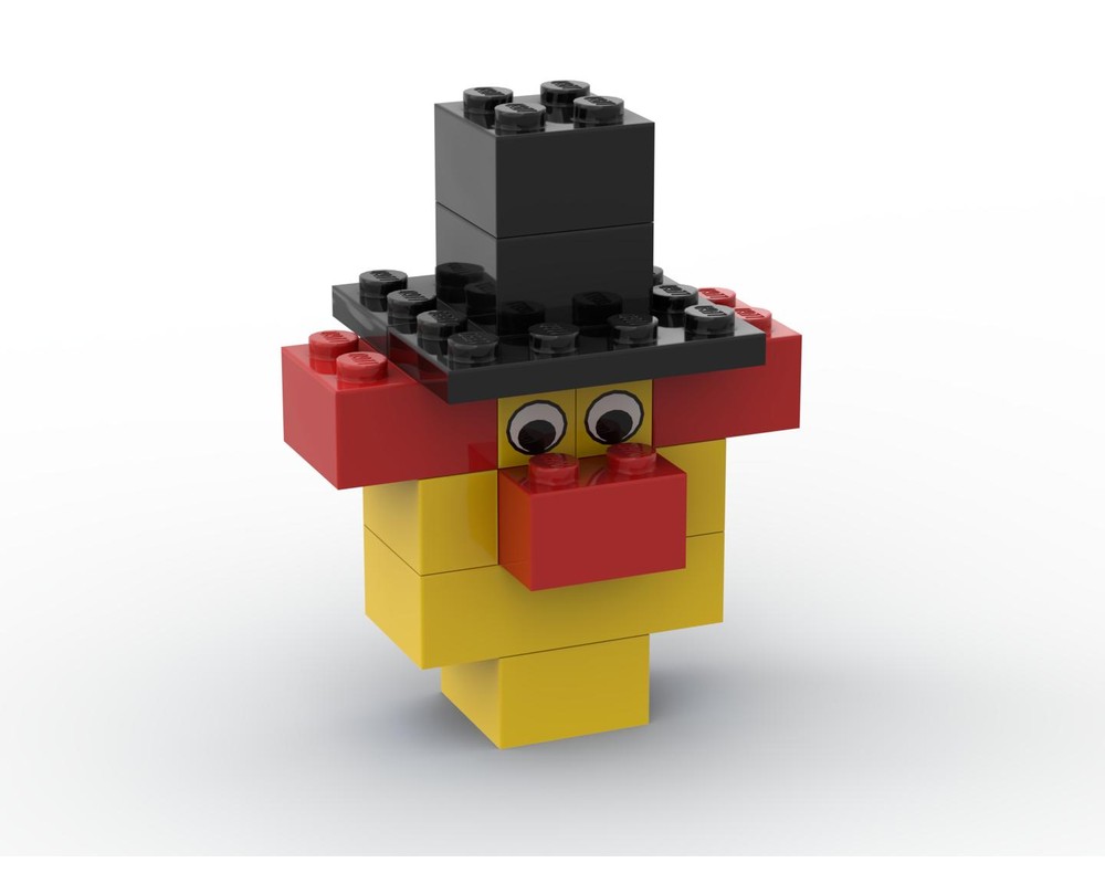 LEGO Set 4278-1-b2 Clown Head (2003 Creator) | Rebrickable - Build with ...