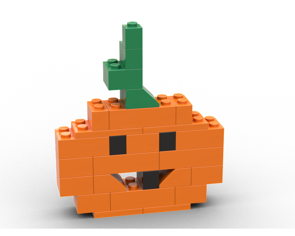 LEGO Set 4278-1-b23 Pumpkin with Face (2003 Creator) | Rebrickable ...