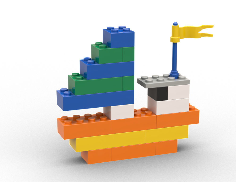 LEGO Set 4278-1-b31 Sailing Ship (2003 Creator) | Rebrickable - Build ...