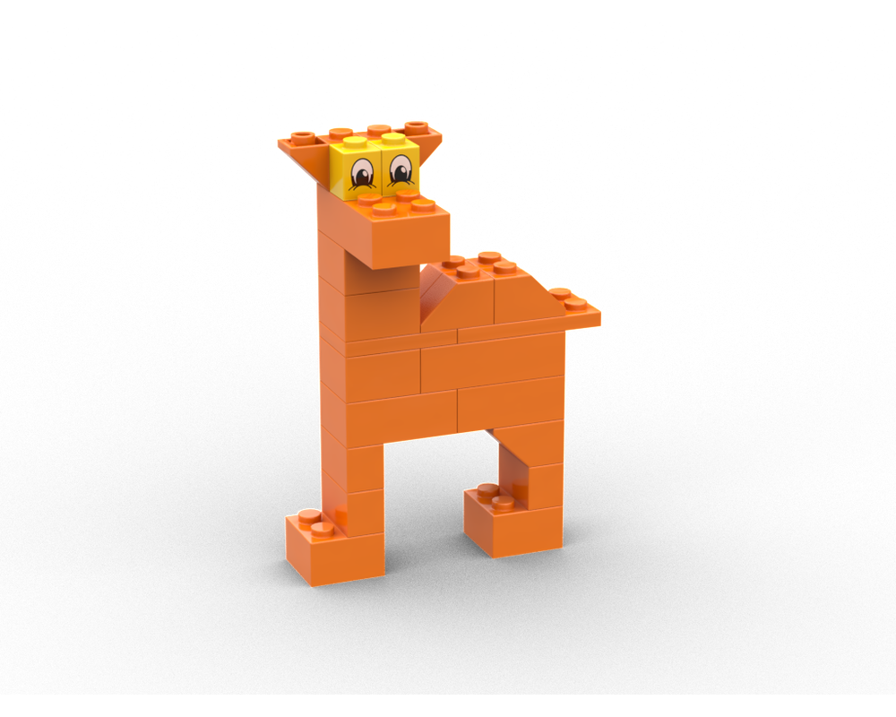 LEGO Set 4278-1-b36 Dromedary (2003 Creator) | Rebrickable - Build with ...