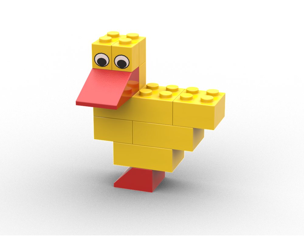 LEGO Set 4278-1-b39 Duck (2003 Creator) | Rebrickable - Build with LEGO