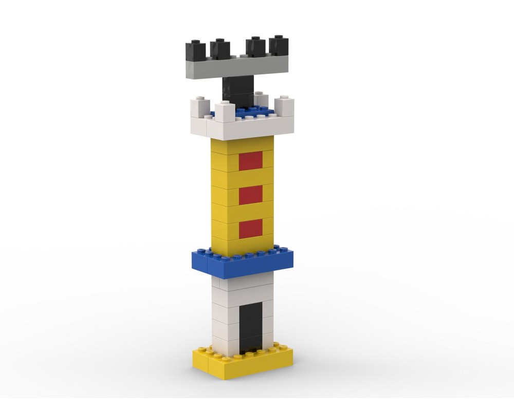 LEGO Set 4278-1-b4 Radar Tower (2003 Creator) | Rebrickable - Build ...