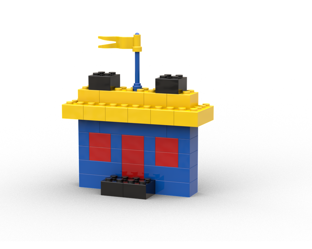 LEGO Set 4278-1-b43 Small House (2003 Creator) | Rebrickable - Build ...