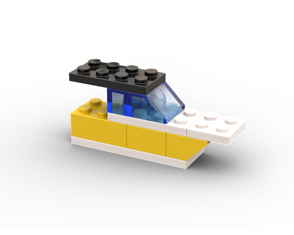 LEGO Set 4278-1-b46 Speedboat (2003 Creator) | Rebrickable - Build with ...
