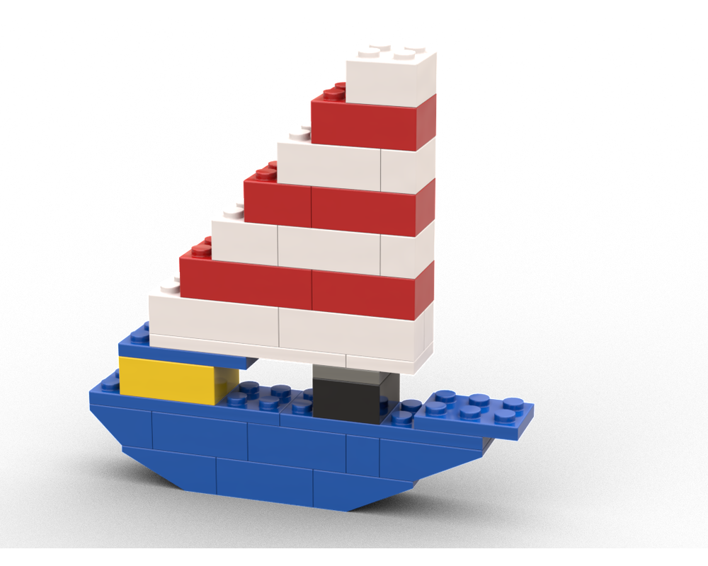 LEGO Set 4278-1-b47 Sailing Boat (2003 Creator) | Rebrickable - Build ...