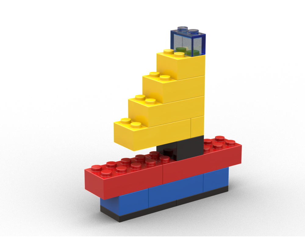 LEGO Set 4278-1-b49 Small Sailing Boat (2003 Creator) | Rebrickable ...