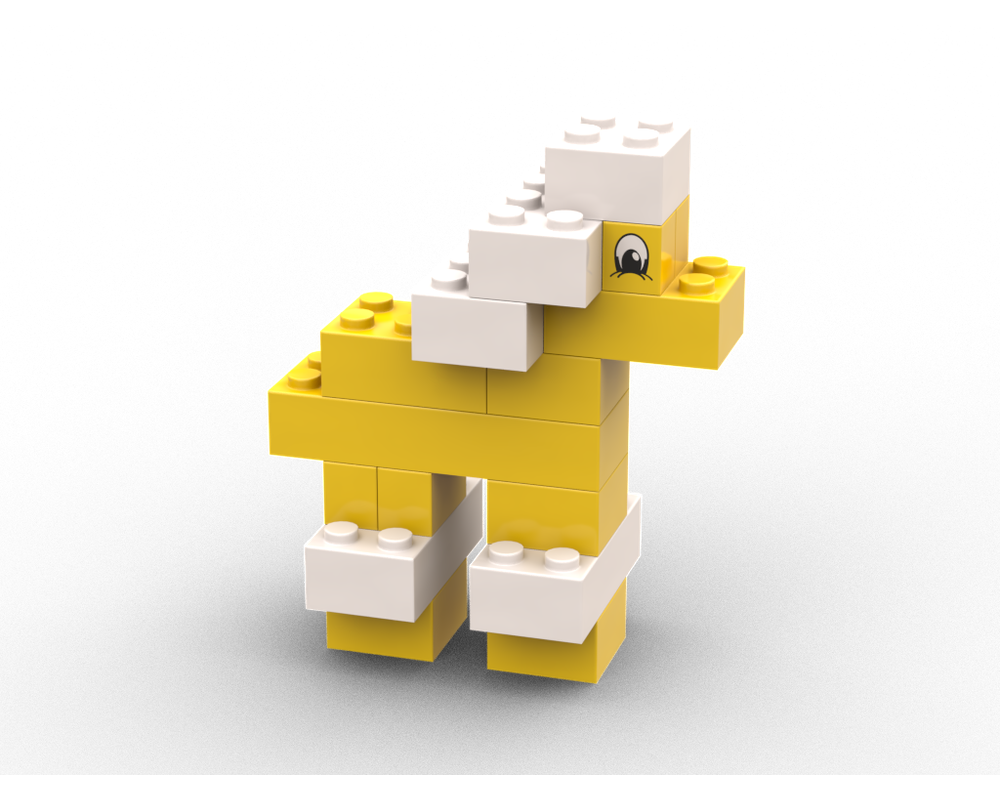 LEGO Set 4278-1-b53 Poodle (2003 Creator) | Rebrickable - Build with LEGO