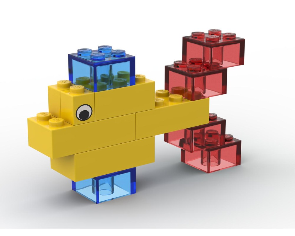 LEGO Set 4279-1-b7 Fish (2003 Creator) | Rebrickable - Build with LEGO