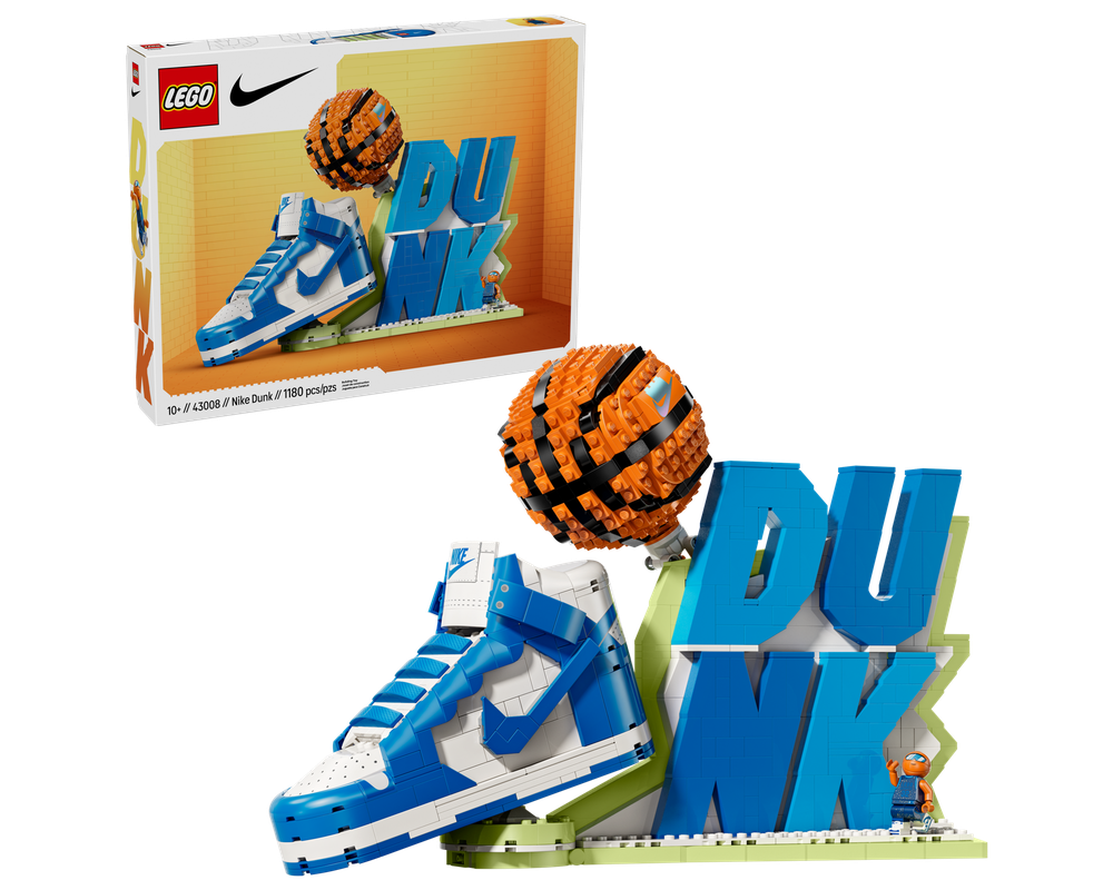 LEGO Set 43008-1 Nike Dunk (2025 Nike) | Rebrickable - Build with LEGO