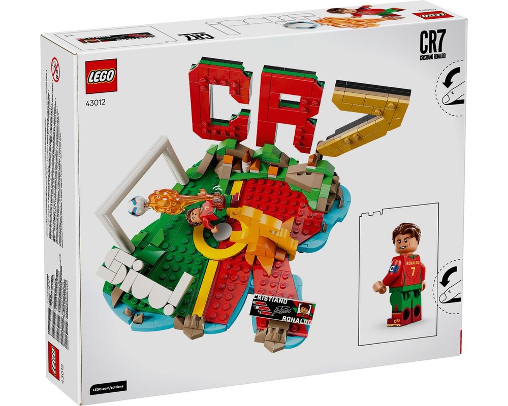 LEGO Set 43012-1 Cristiano Ronaldo – Football Highlights (2026 Editions ...