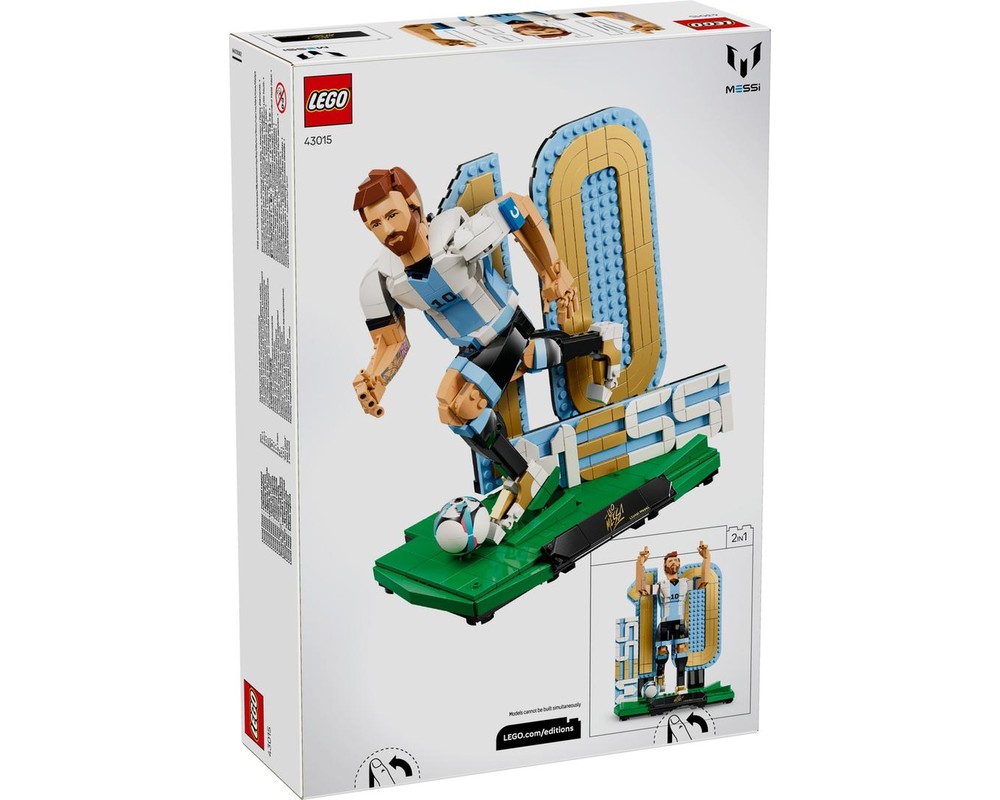 LEGO Set 43015-1 Lionel Messi – Football Legend (2026 Editions ...