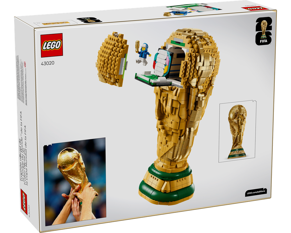 LEGO Set 43020-1 FIFA World Cup Official Trophy (2026 Editions ...