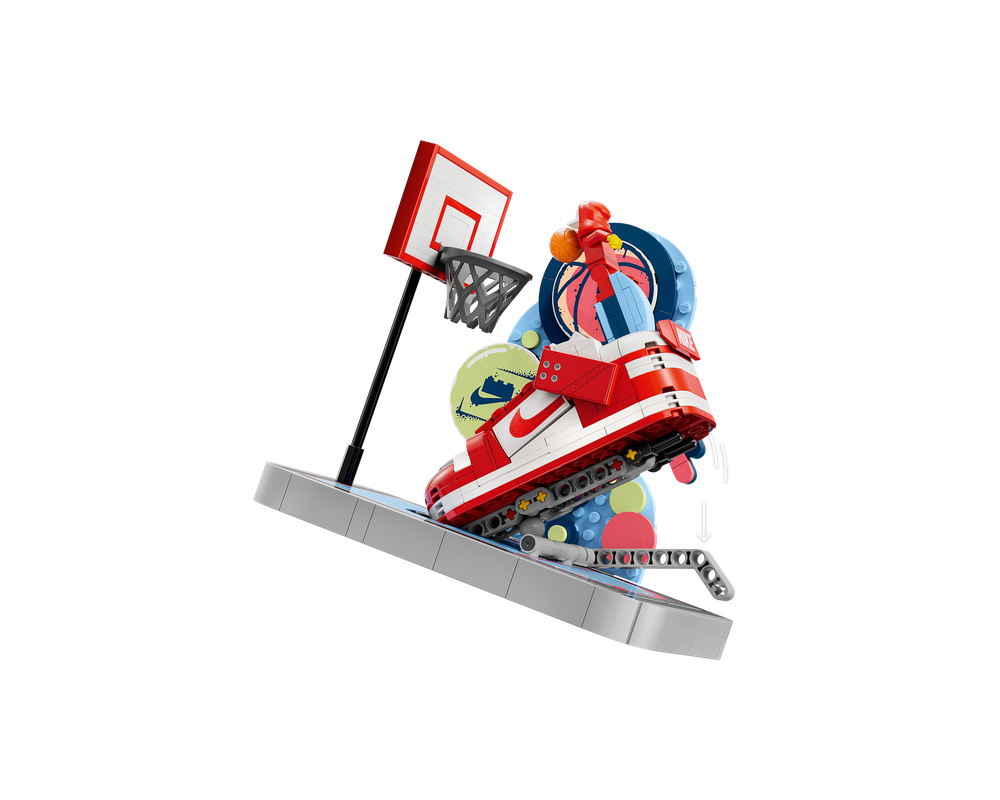 LEGO Set 43021-1 Nike Dunk Trickshot (2025 Nike) | Rebrickable - Build ...
