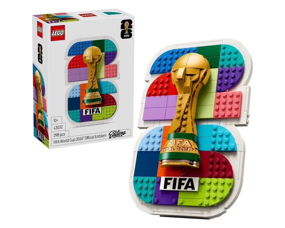 LEGO Set 43032-1 FIFA World Cup 2026 Official Emblem (2026 Editions ...