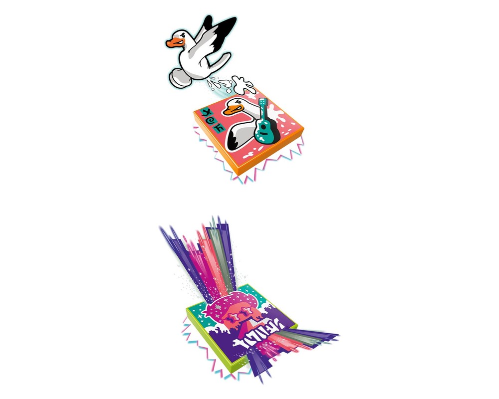 LEGO Set 43101-8 Banshee Singer (2021 VIDIYO) | Rebrickable - Build ...