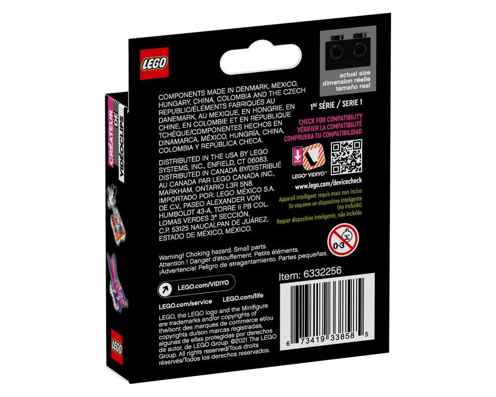 LEGO Set 43101-8 Banshee Singer (2021 VIDIYO) | Rebrickable - Build ...