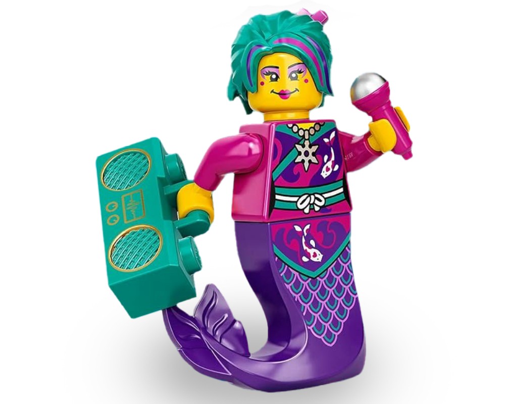 LEGO Set 43108-5 Karaoke Mermaid (2021 VIDIYO) | Rebrickable - Build ...