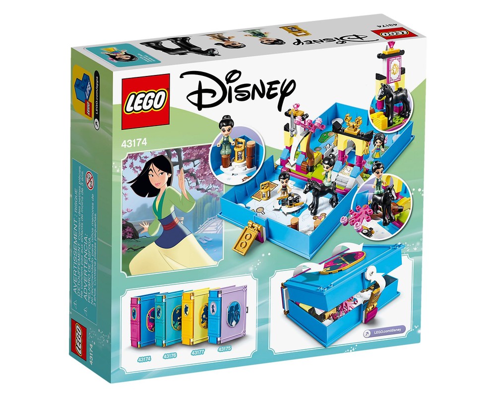 LEGO Set 43174-1 Mulan's Storybook Adventures (2020 Disney > Disney ...