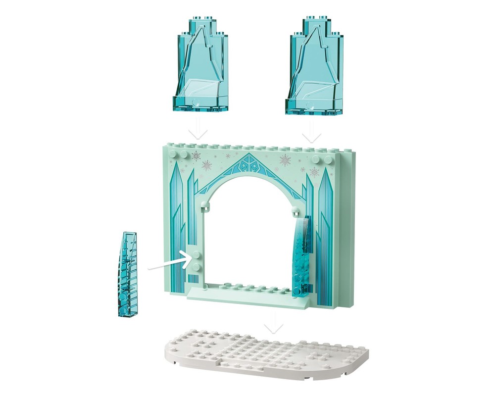 LEGO Set 43194-1 Anna and Elsa's Frozen Wonderland (2021 Disney ...