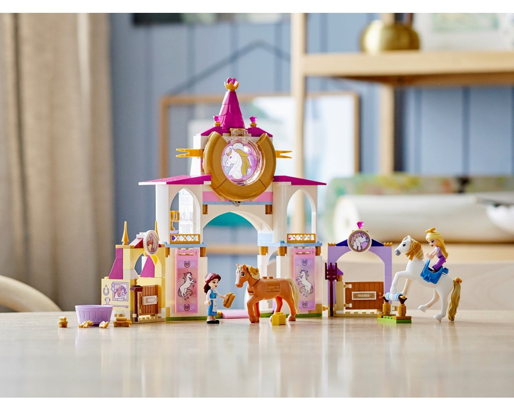 LEGO Set 43195-1 Belle and Rapunzel's Royal Stables (2021 Disney ...
