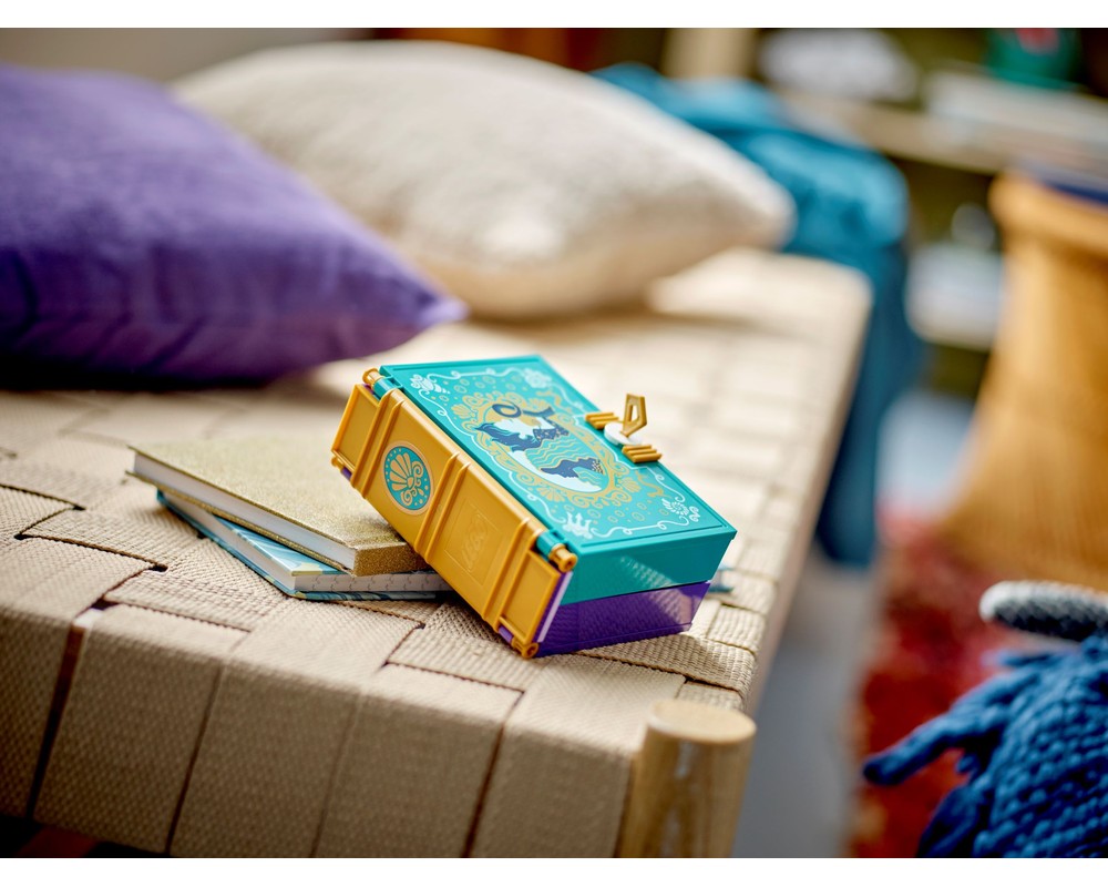 LEGO Set 43213-1 Little Mermaid Story Book (2023 Disney) | Rebrickable ...