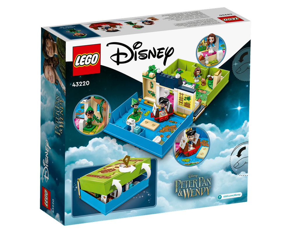 LEGO Set 43220-1 Peter Pan & Wendy's Storybook Adventure (2023 Disney ...
