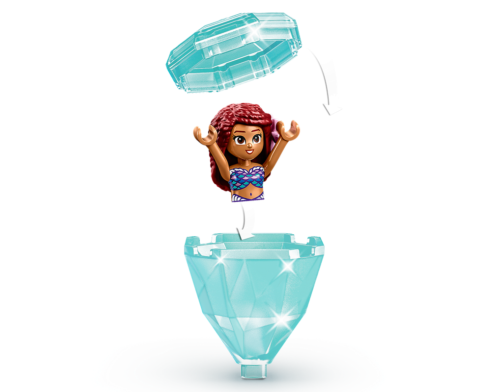 LEGO Set 43229-1 Ariel's Treasure Chest (2023 Disney) | Rebrickable ...