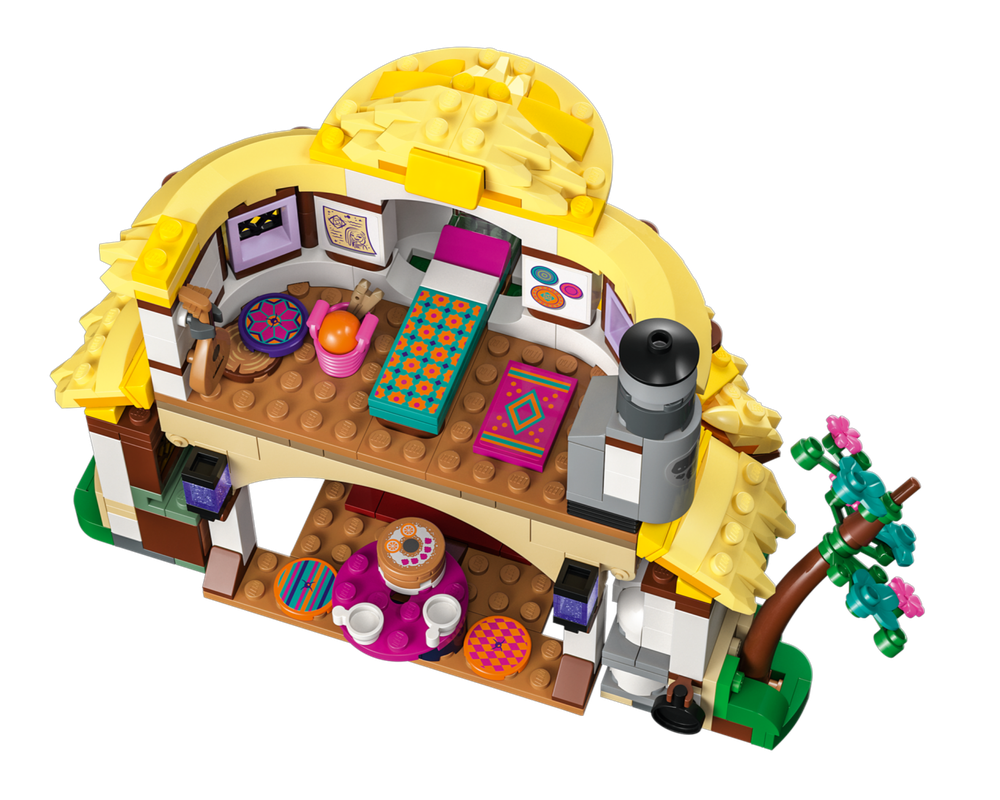 LEGO Set 43231-1 Asha's Cottage (2023 Disney) | Rebrickable - Build ...