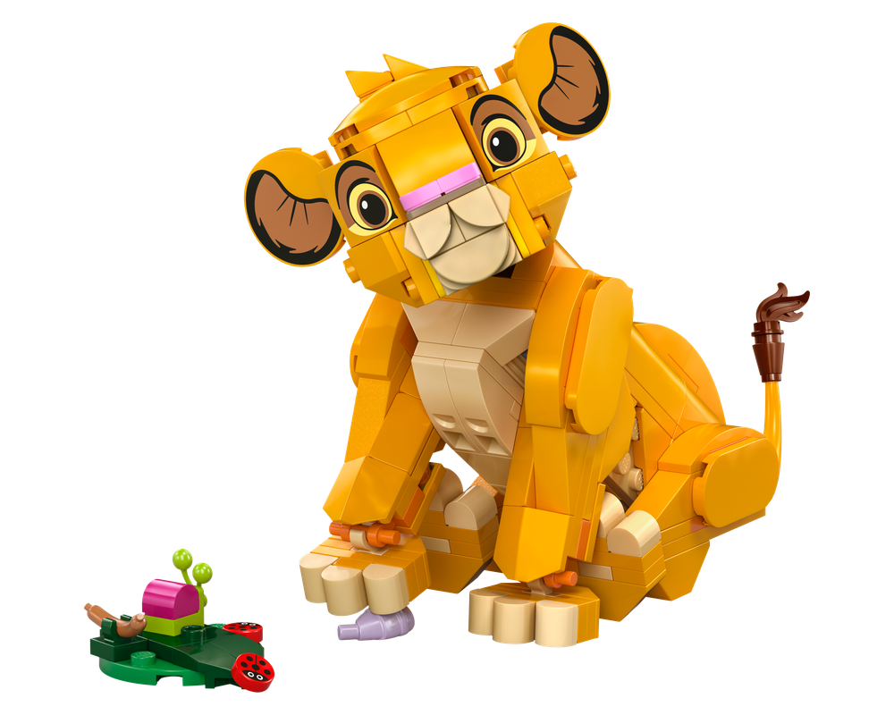 LEGO Set 43243-1 Simba the Lion King Cub (2024 Disney) | Rebrickable ...
