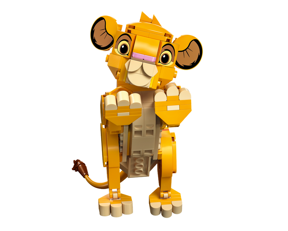 LEGO Set 43243-1 Simba the Lion King Cub (2024 Disney) | Rebrickable ...