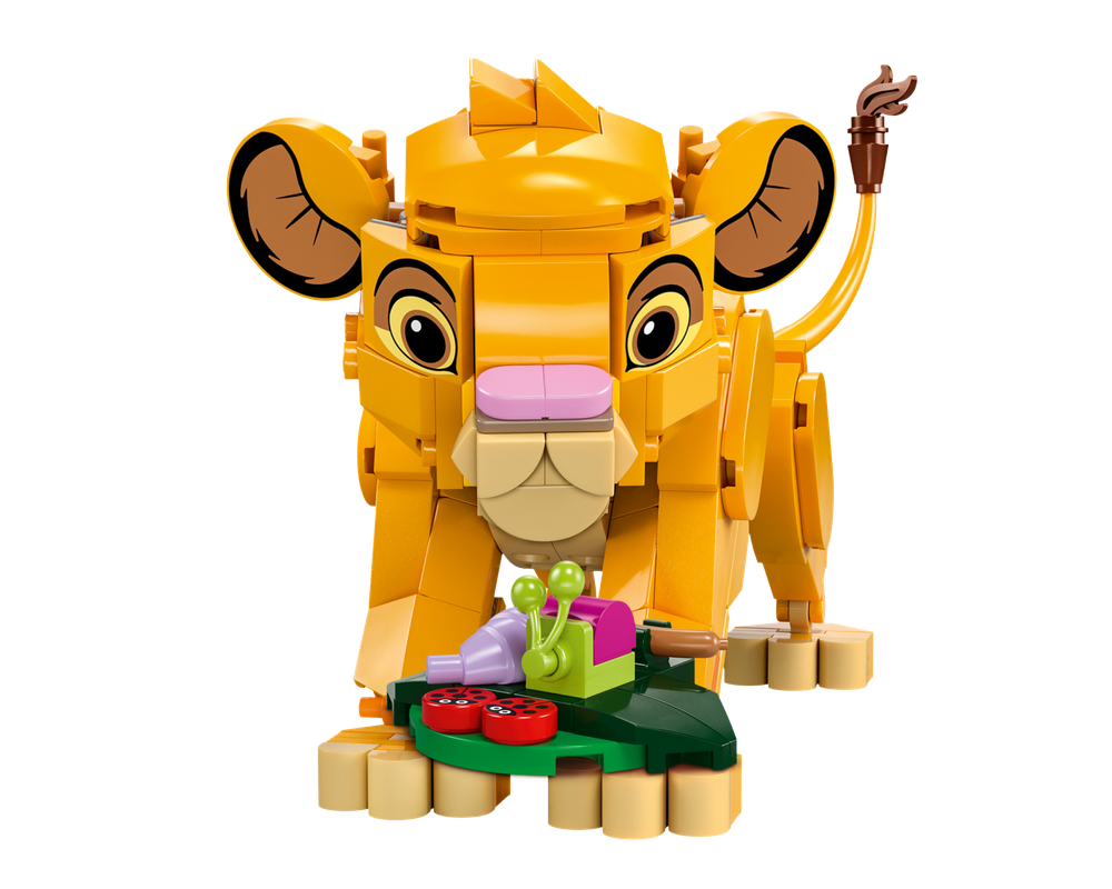 LEGO Set 43243-1 Simba the Lion King Cub (2024 Disney) | Rebrickable ...