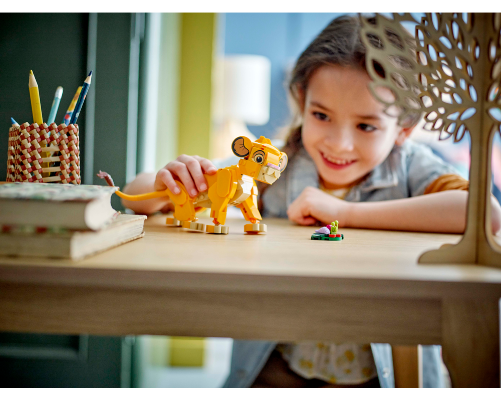LEGO Set 43243-1 Simba the Lion King Cub (2024 Disney) | Rebrickable ...