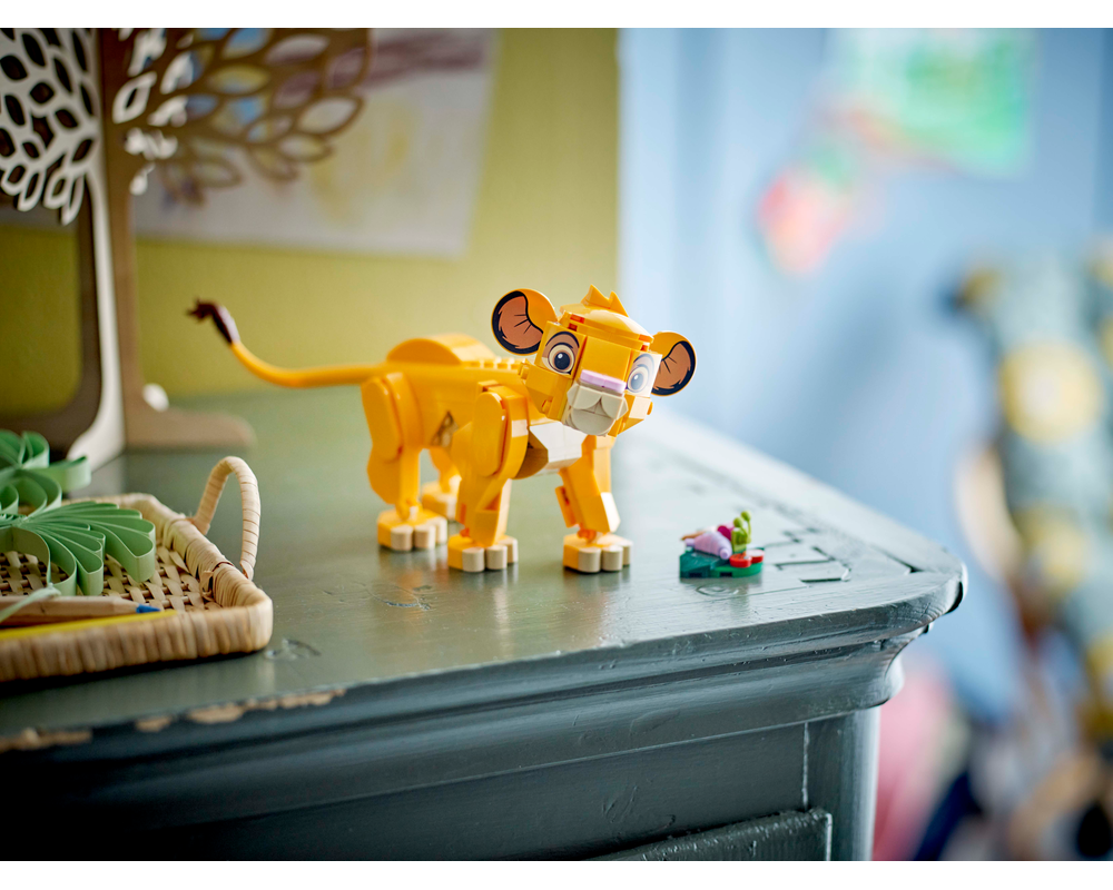 LEGO Set 43243-1 Simba the Lion King Cub (2024 Disney) | Rebrickable ...