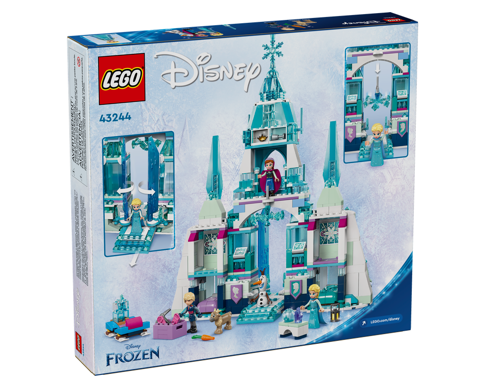 LEGO Set 43244-1 Elsa's Ice Palace (2024 Disney > Frozen) | Rebrickable ...