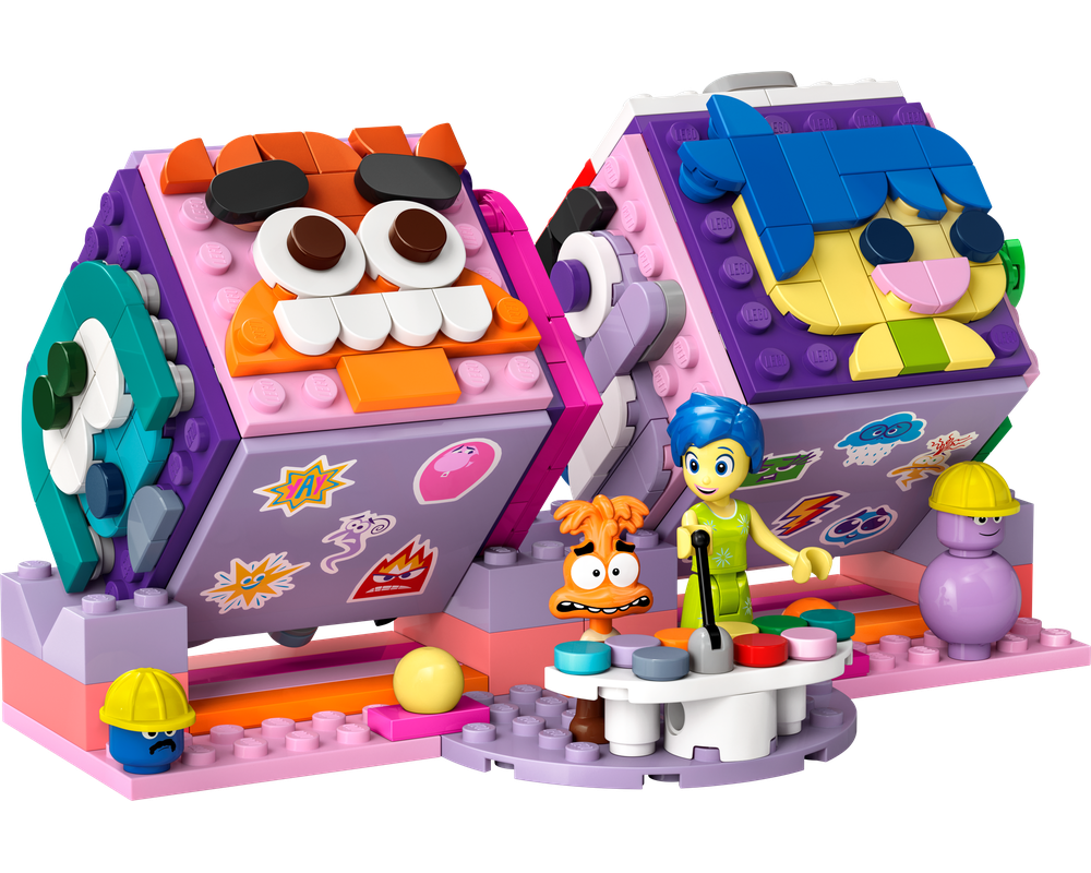 LEGO Set 43248-1 Inside Out 2 Mood Cubes (2024 Disney) | Rebrickable ...