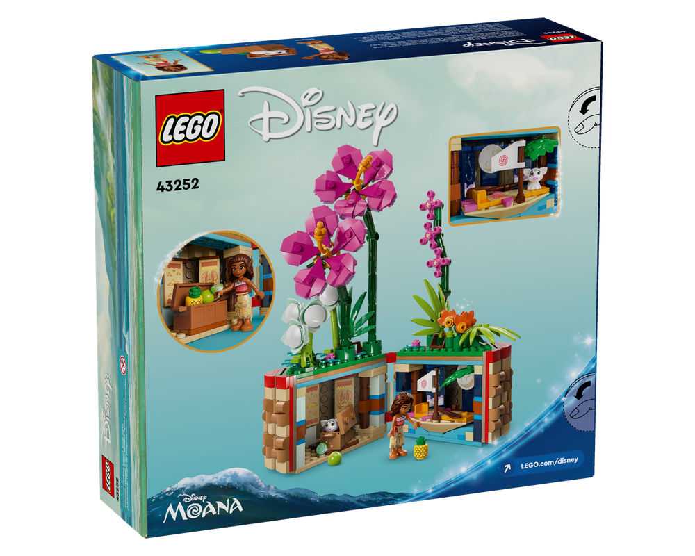 LEGO Set 43252-1 Moana's Flowerpot (2024 Disney > Disney Princess ...