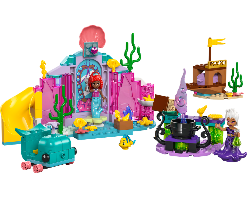 LEGO Set 43254-1 Ariel's Crystal Cavern (2024 Disney > Disney Princess ...