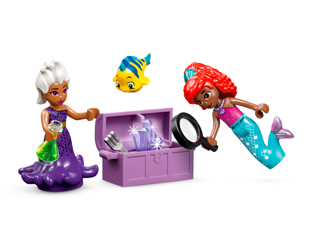 LEGO Set 43254-1 Ariel's Crystal Cavern (2024 Disney > Disney Princess ...