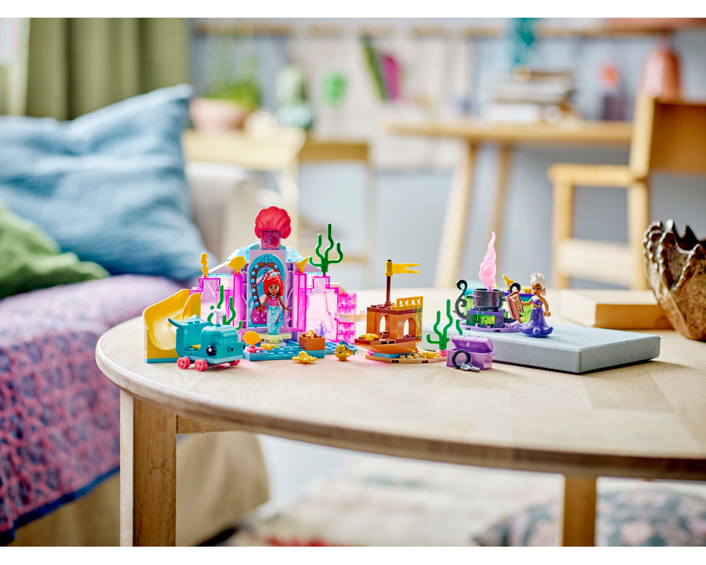 LEGO Set 43254-1 Ariel's Crystal Cavern (2024 Disney > Disney Princess ...