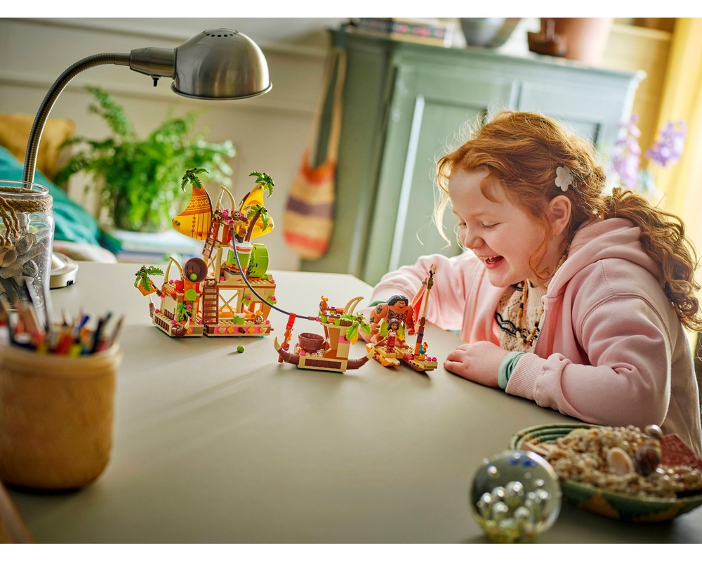 LEGO Set 43258-1 Kakamora Barge (2025 Disney) | Rebrickable - Build ...