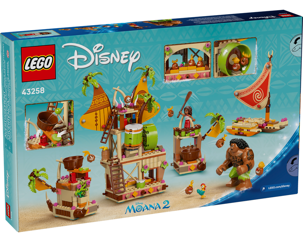 LEGO Set 43258-1 Kakamora Barge (2025 Disney) | Rebrickable - Build ...