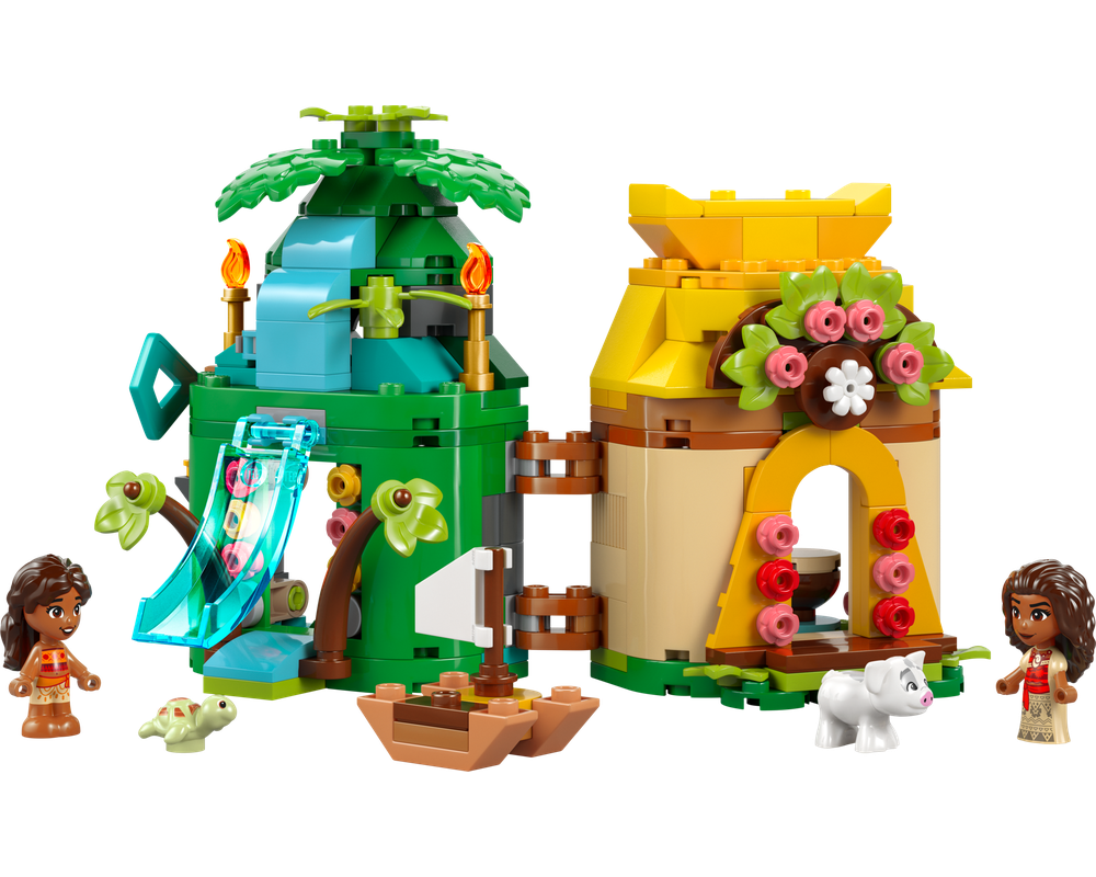 LEGO Set 43260-1 Moana's Island Fun (2025 Disney) | Rebrickable - Build ...