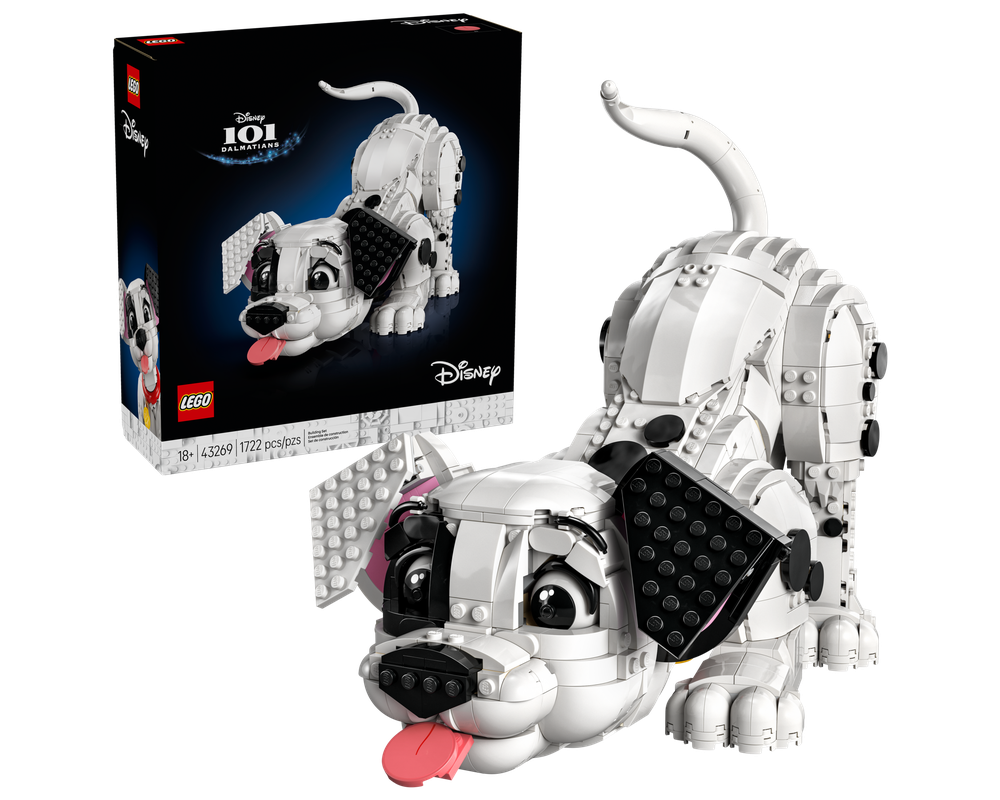 LEGO Set 43269-1 101 Dalmatians Puppy (2025 Disney) | Rebrickable ...
